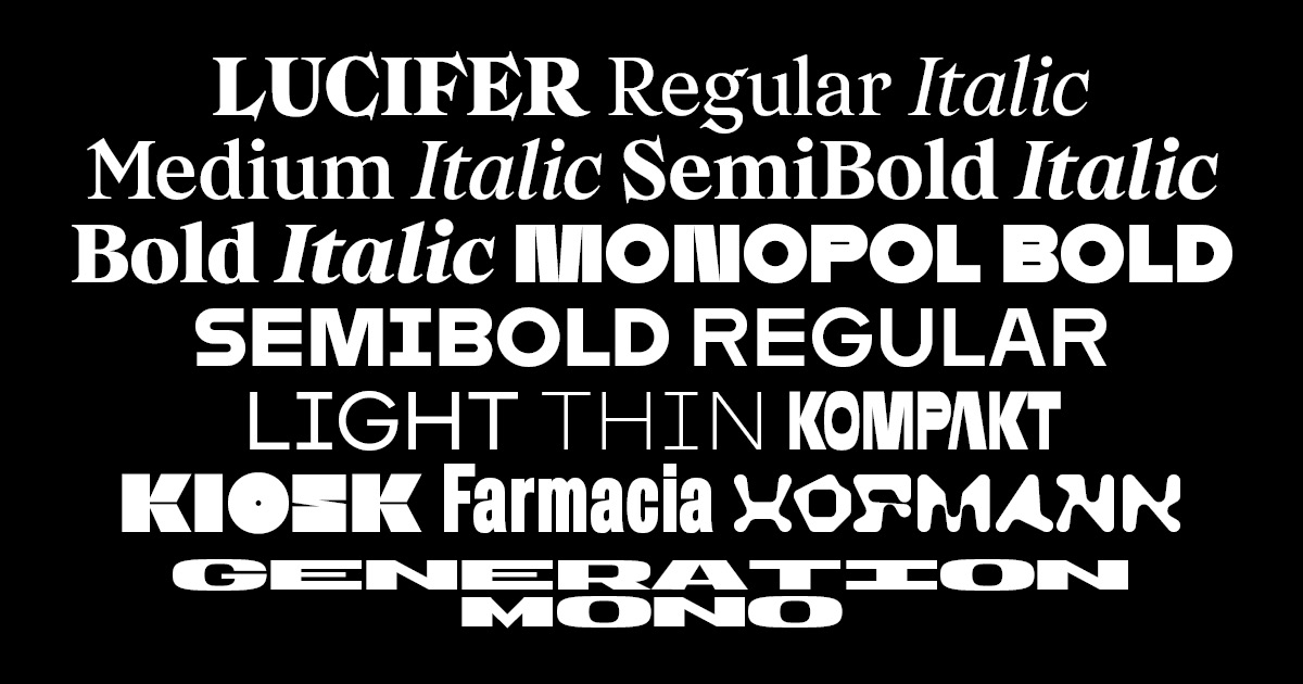 Typefaces | Nguyen Gobber | Graphic Design & Typography | Vienna, Wien